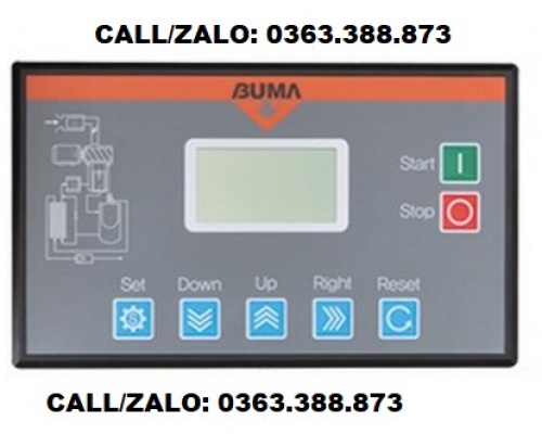 MÀN HÌNH ĐIỀU KHIỂN MÁY NÉN KHÍ TRỤC VÍT BUMA. MODEL: MAM880-30-100A